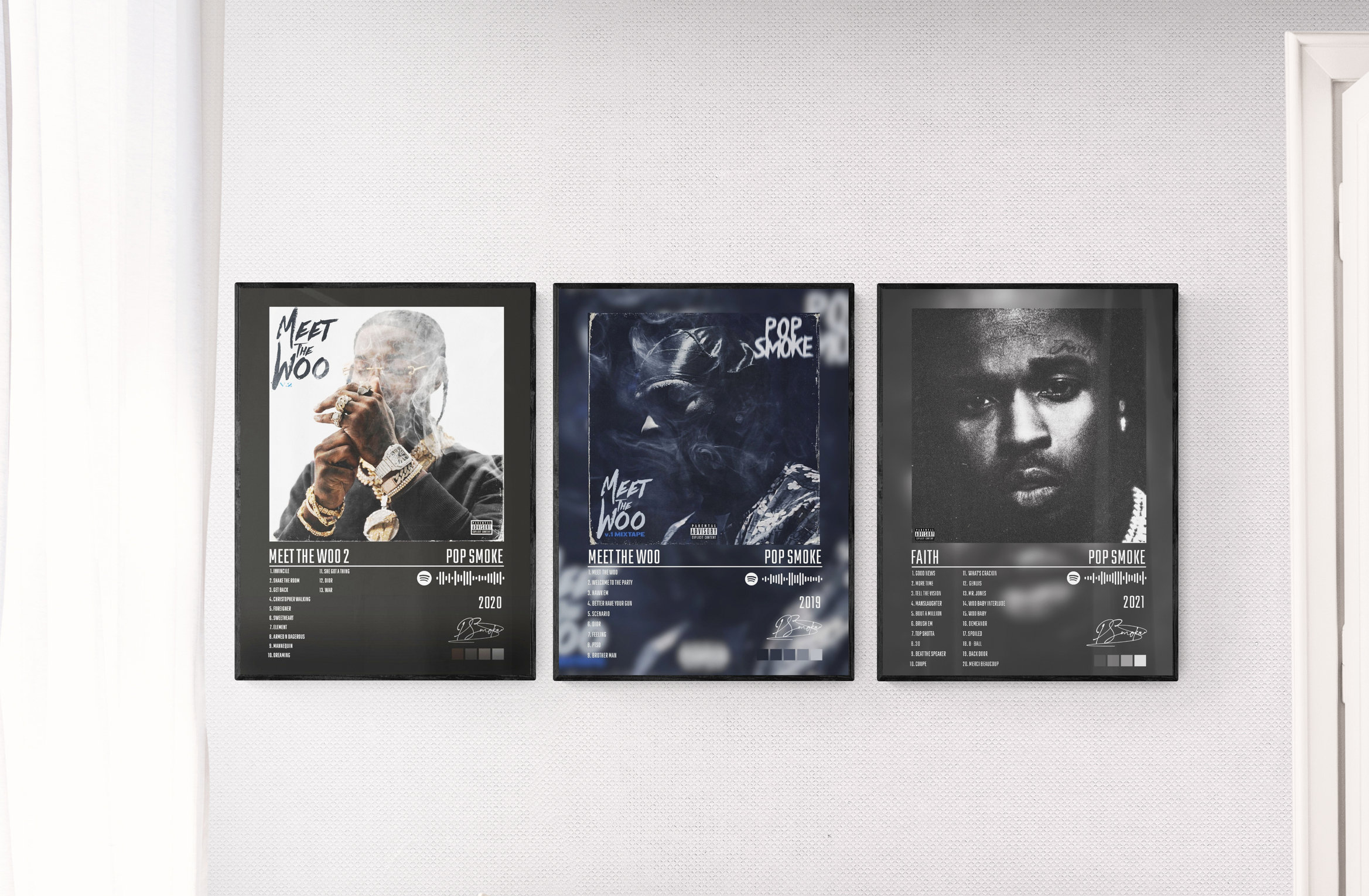 Pop Smoke Album Poster Bundle , Album Poster, Pop Smoke Poster, Album ...