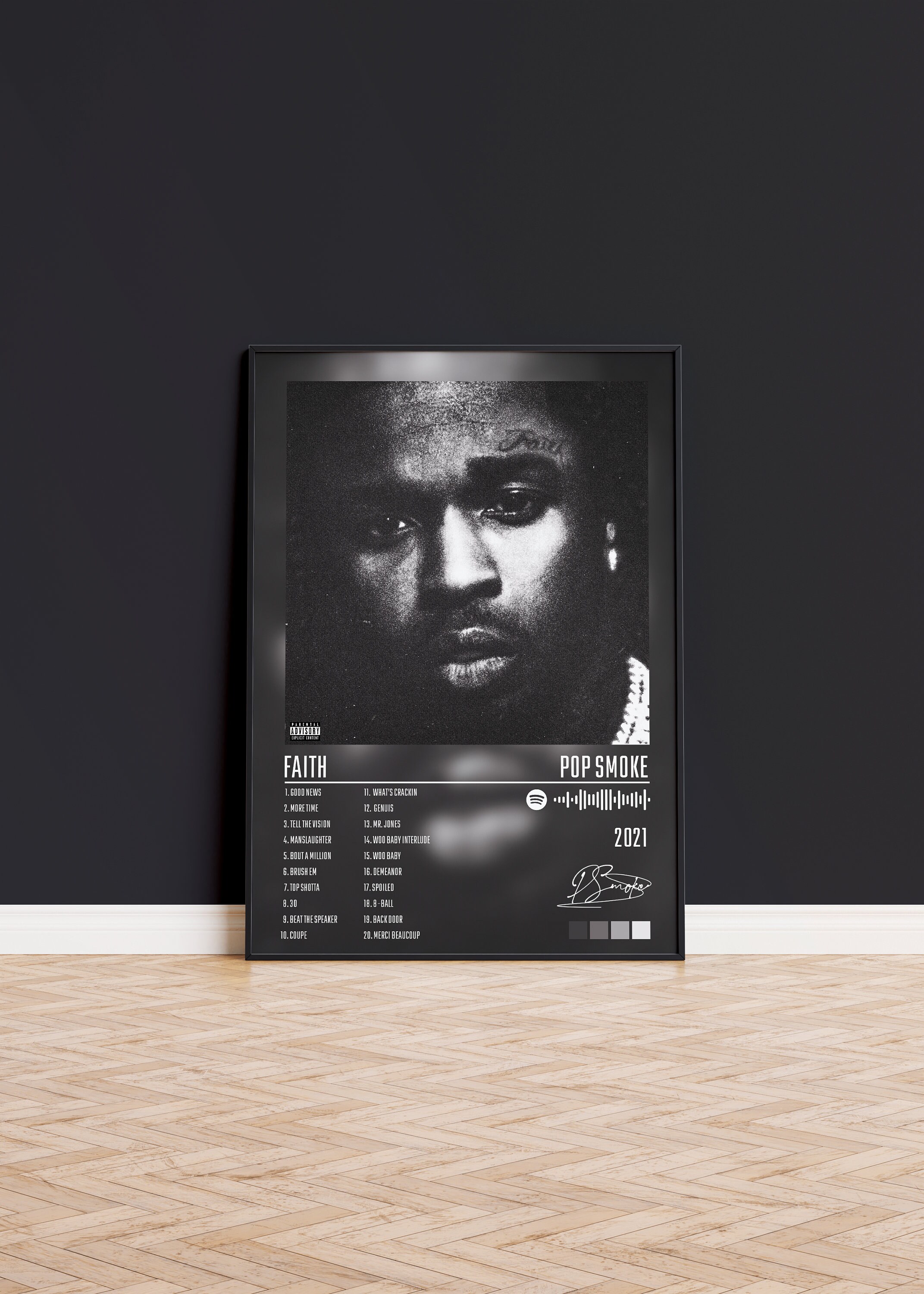 Pop Smoke Album Poster Bundle , Album Poster, Pop Smoke Poster, Album ...