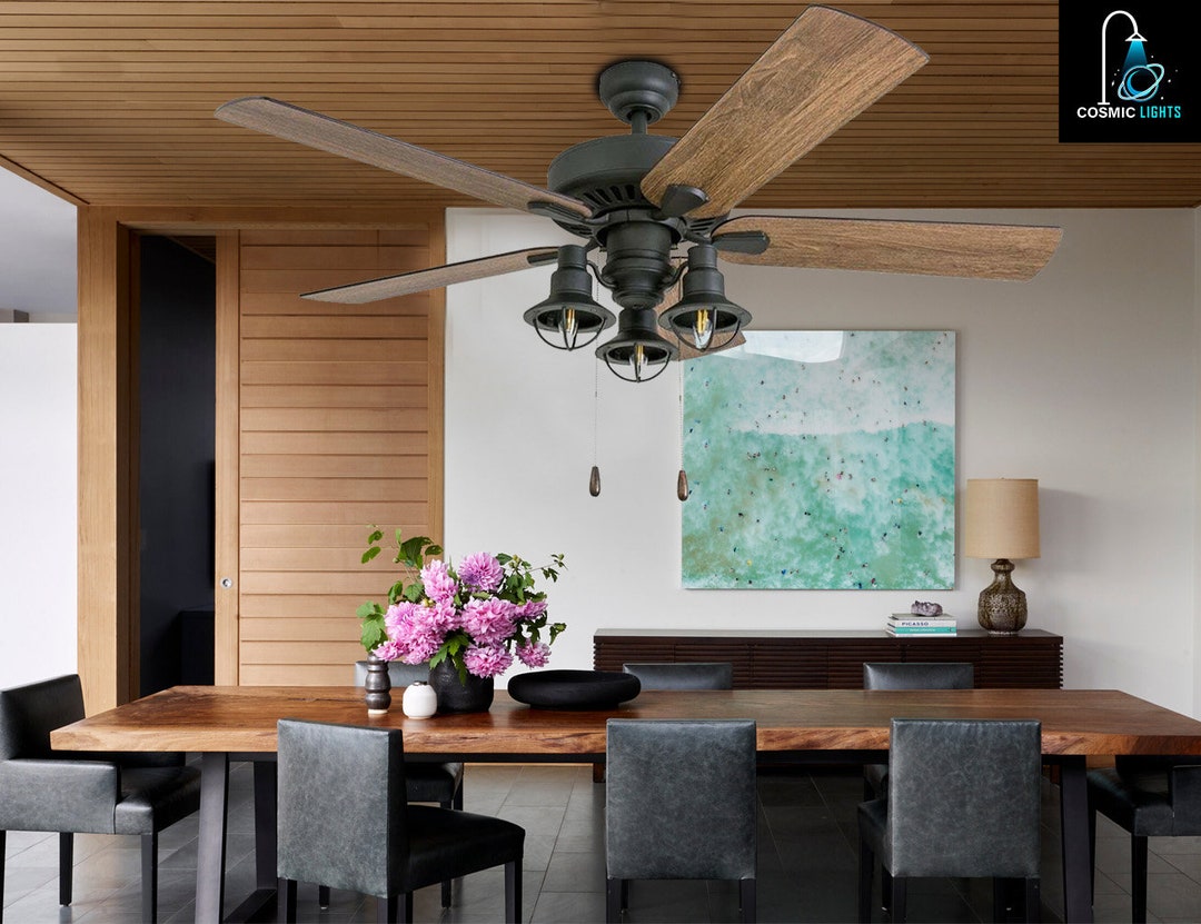 52 Rustic Design Ceiling Fan Chandelier Modern Ceiling Fan Ceiling Fan ...