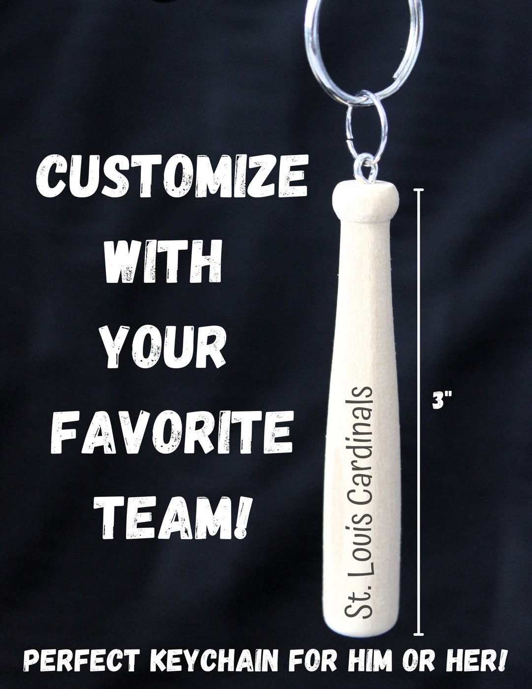 Personalized Mini Baseball Bat Keychains: Swing Into Style With ...