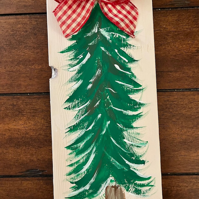 Hand Painted Trees - Etsy