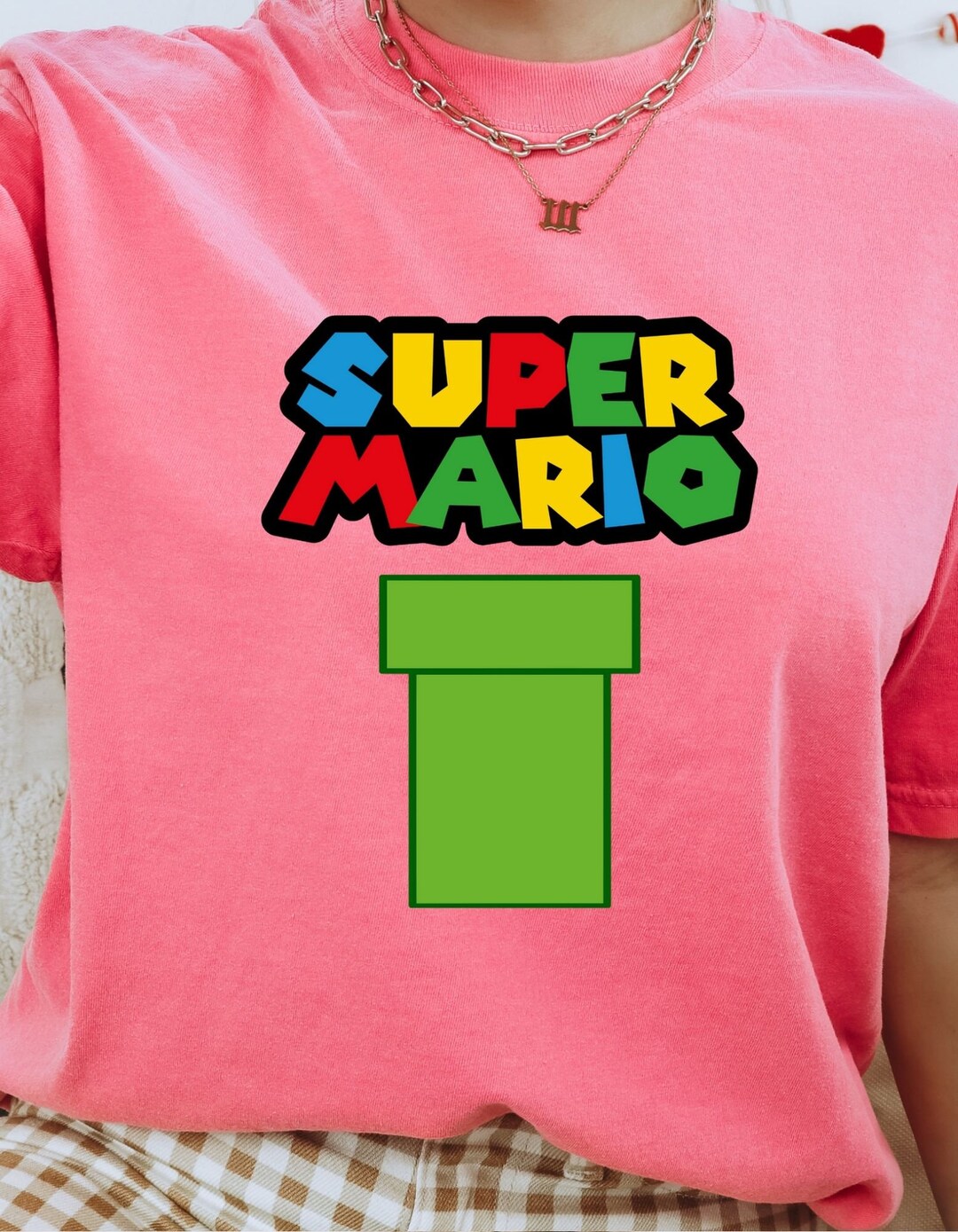 Super Mario T-shirt, Retro Video Game Tee, Nintendo Gamer Shirt, Geek ...