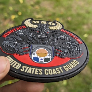 MSO Minotaur Operator USCG Morale Patch 4" - Etsy