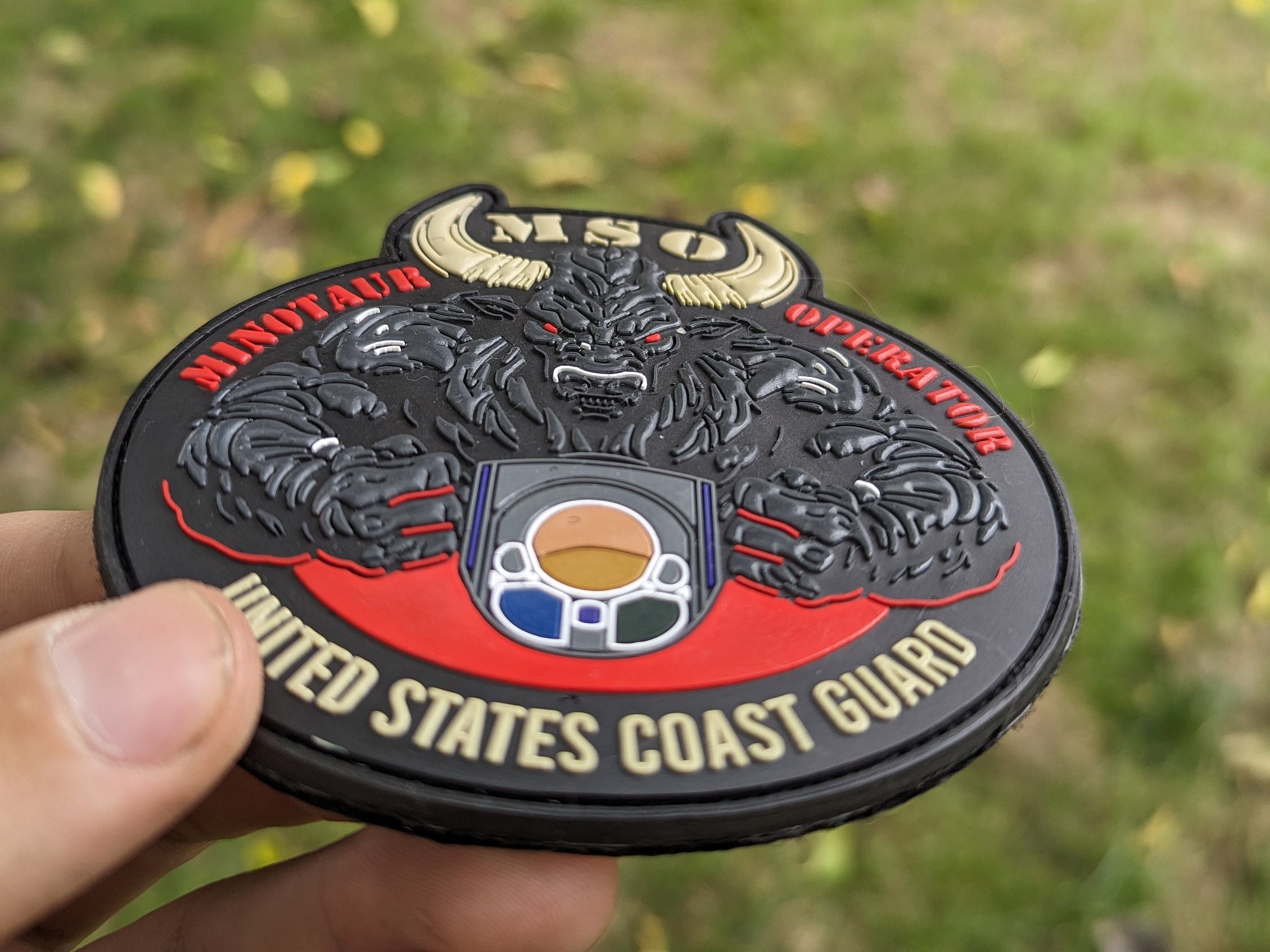 MSO Minotaur Operator USCG Morale Patch 4 - Etsy
