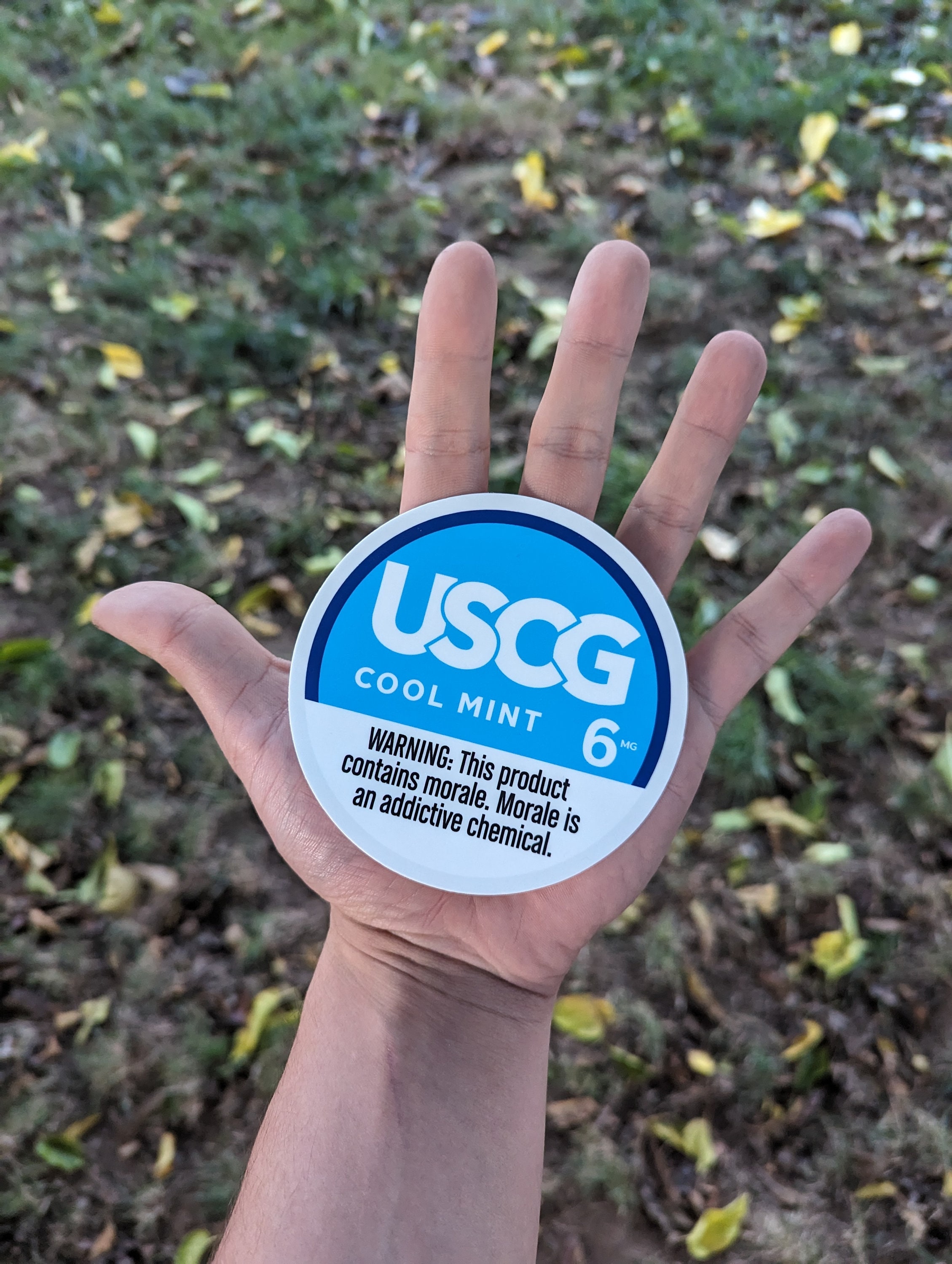 USCG Morale Pouch 4 Sticker Matte - Etsy