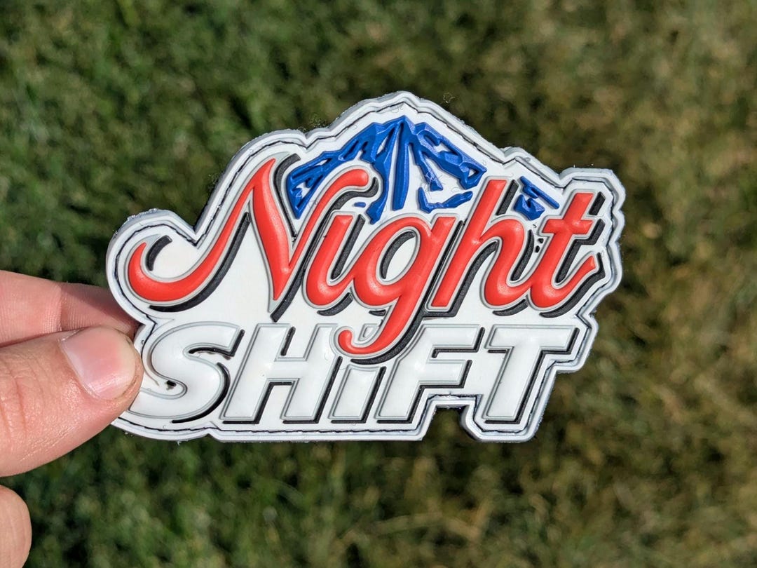 Nights Shift Coors Light PVC Morale Patch 4" - Etsy