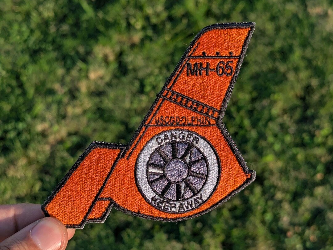 USCG MH-65 Dolphin Fenestron Morale Patch 4" - Etsy