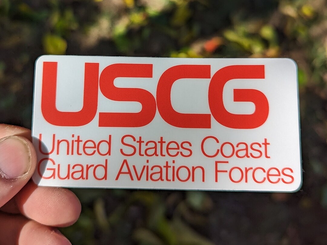 USCG Aviation Forces NASA Logo Sticker 4" - Etsy
