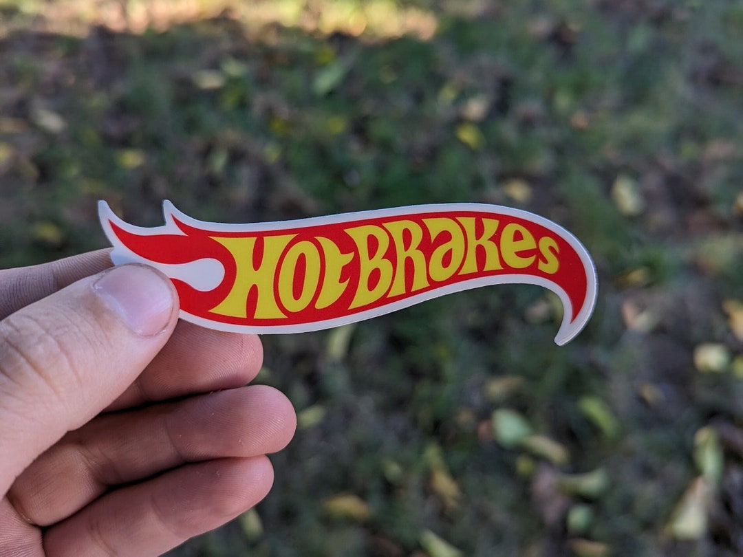 Aviation Hot Brakes Parody Sticker 4" - Etsy