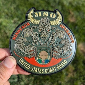 MSO Minotaur Operator USCG Morale Patch 4" - Etsy