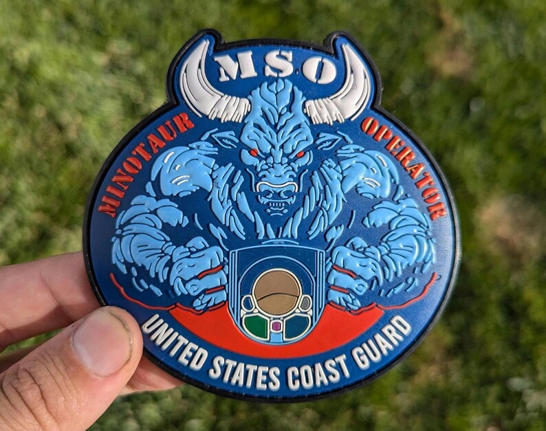MSO Minotaur Operator USCG Morale Patch 4 - Etsy