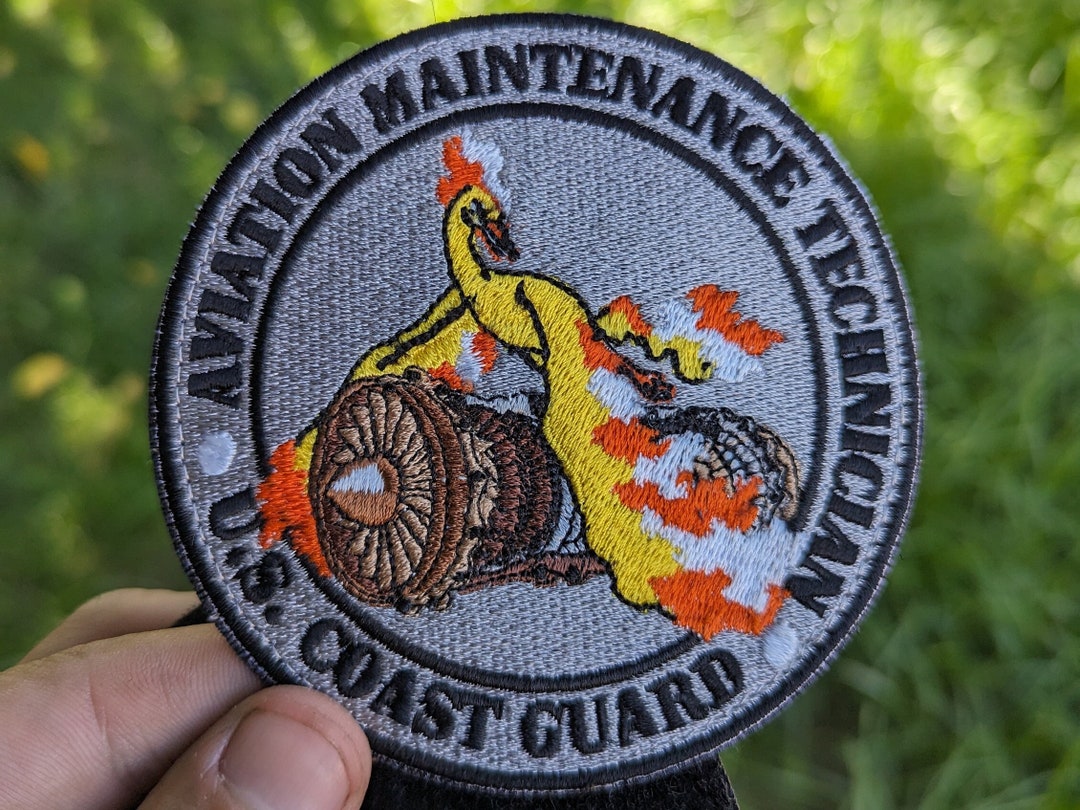 AMT Aviation Maintenance Technician Moltres Morale Patch 4" - Etsy