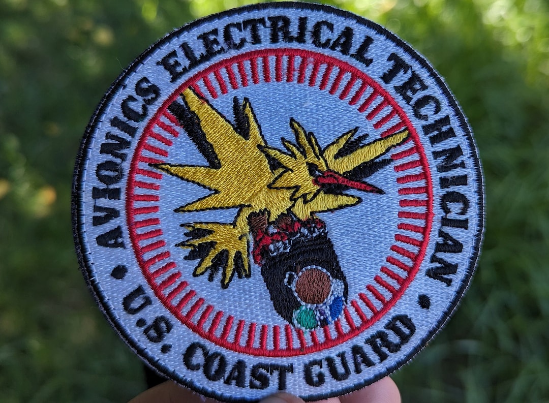 AET Avionics Electrical Technician Zapdos Morale Patch 4" - Etsy