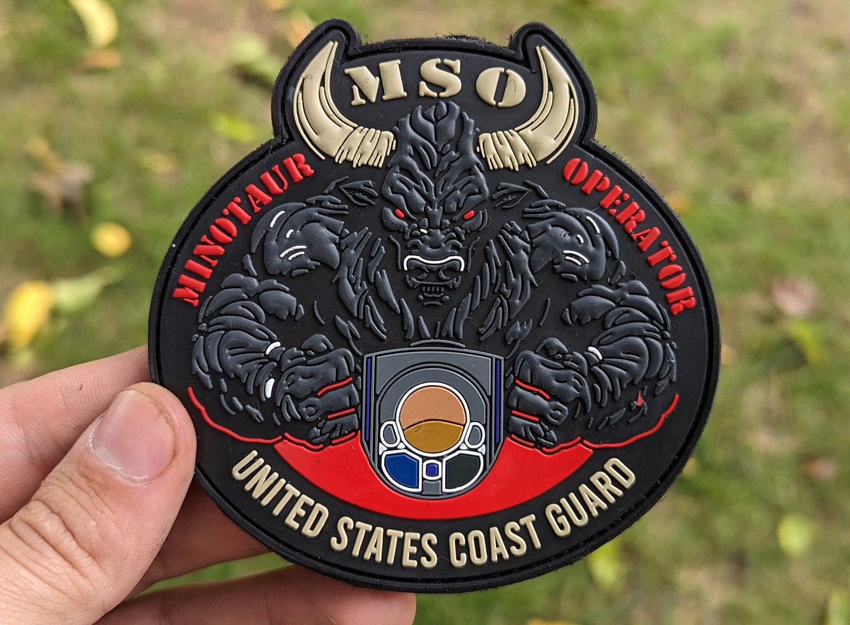 MSO Minotaur Operator USCG Morale Patch 4 - Etsy