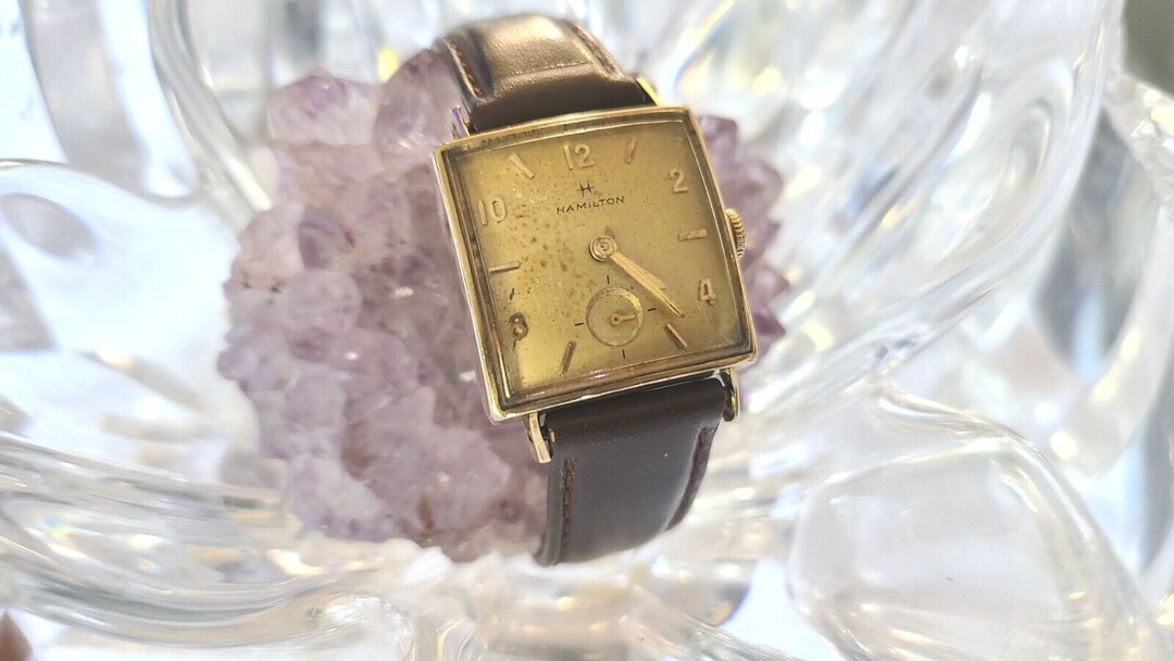 Vintage Hamilton 10K GF 22 Jewels Cal. 770 50's Bubble Glass Watch - Etsy