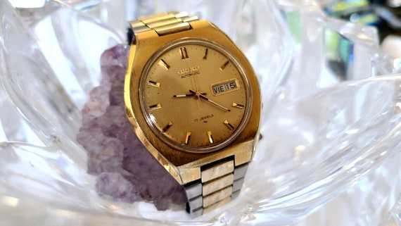 Vintage SEIKO Automatic Watch. 17 Jewels Stainless St… - Gem