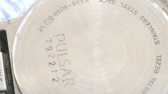 RARE Vintage Pulsar V336-6030 Day Date Sub dials Men'… - Gem