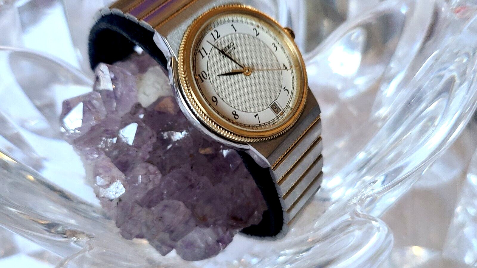 Rare Find Vintage SEIKO Two Tone Date Men's Quartz Watch - Etsy