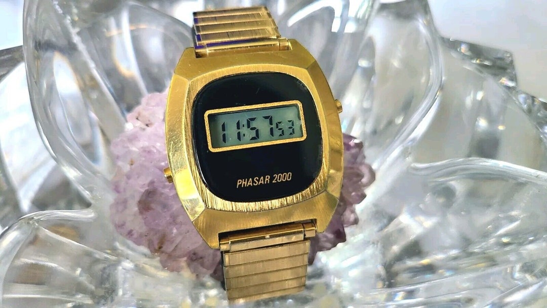 Vintage 70s Phasar 2000 Digital Watch by Seiko for Sears Roebuck - Etsy