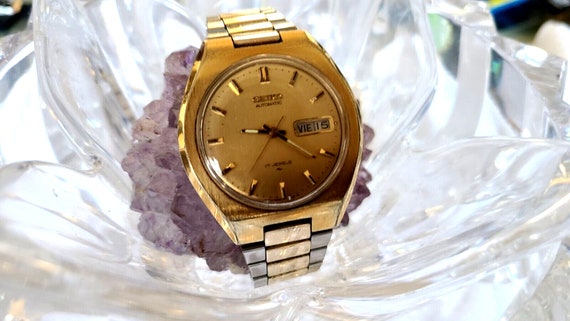 Vintage SEIKO Automatic Watch. 17 Jewels Stainless St… - Gem