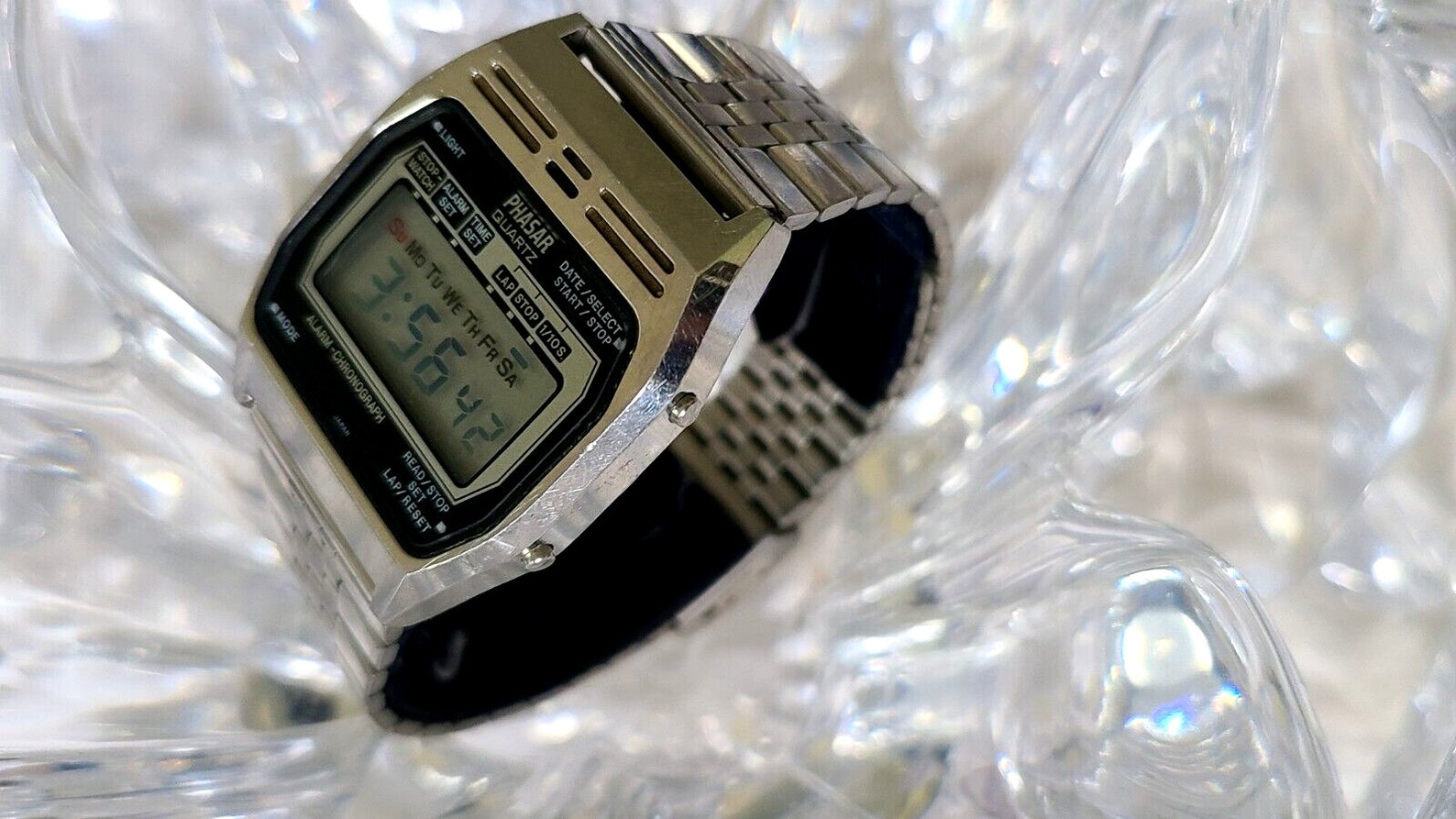 Vintage Phasar Y709-4089 Digital Quartz Men's Watch - Etsy