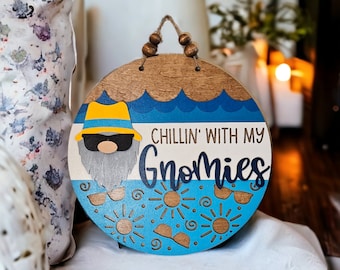 Editable Christmas Party Invitation, Chillin With My Gnomies, Gnome ...