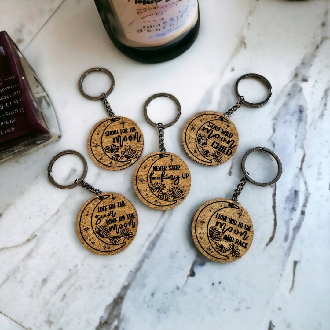 Celestial Key Chains - Etsy