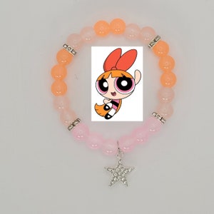Set of 3 Matching Cartoon Bracelets Powerpuff Girls - Etsy