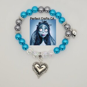 Corpse Bride Set of Two Matching Couple Bracelets, Victor and Emily ...