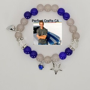 2 Fast 2 Furious Set of Two Matching Couple Bracelets, Brian and Mia ...