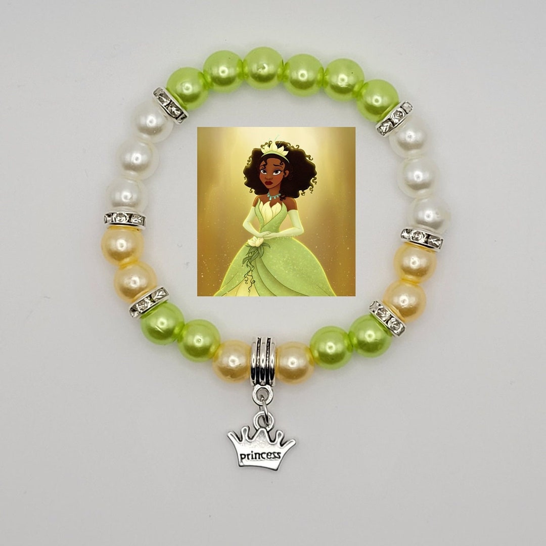 Princess Tiana Bracelet Disney Princess Bracelet - Etsy