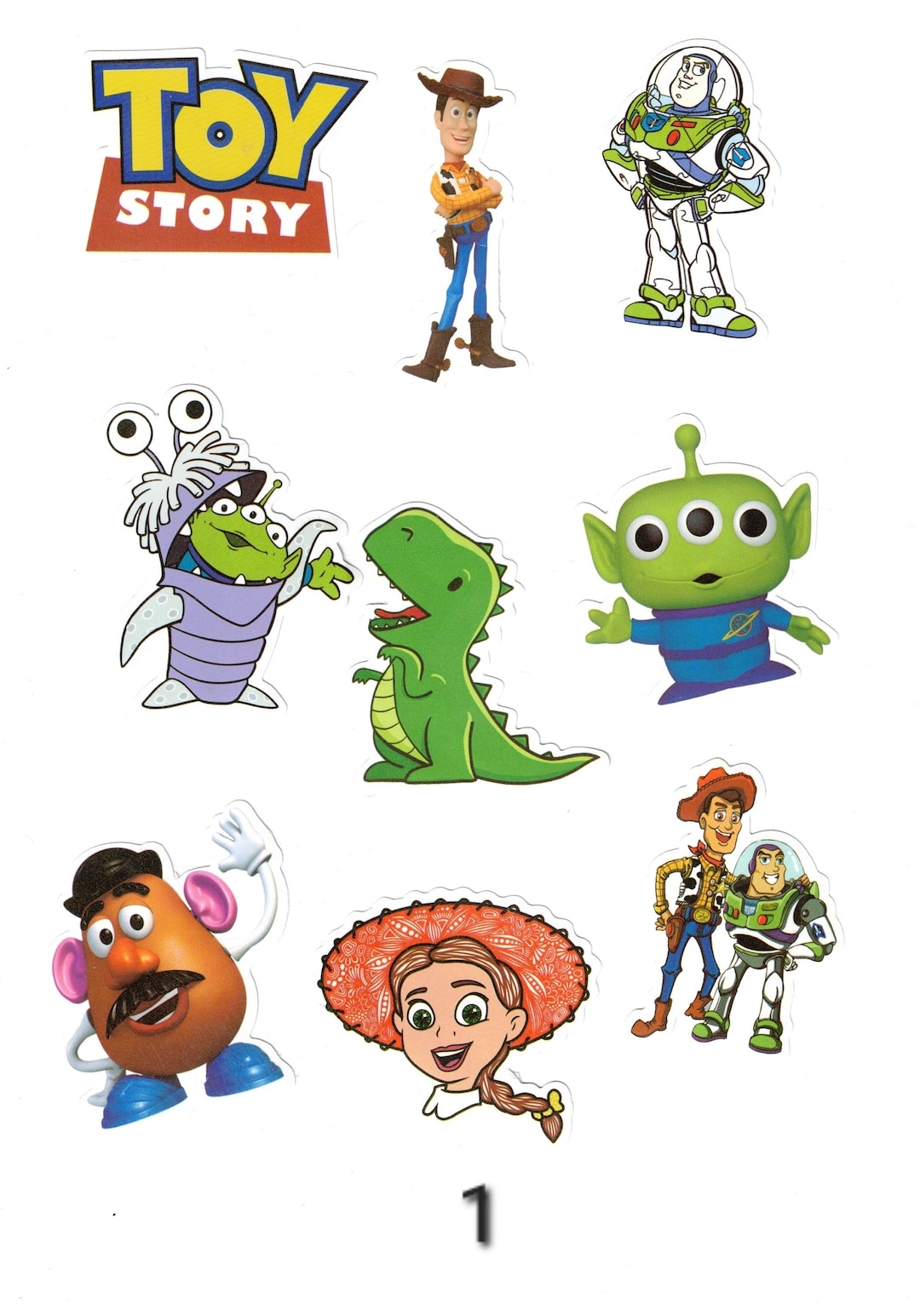 Toy Story Stickers, Lucky Luke Stickers, Cartoon Stickers, Gift for ...