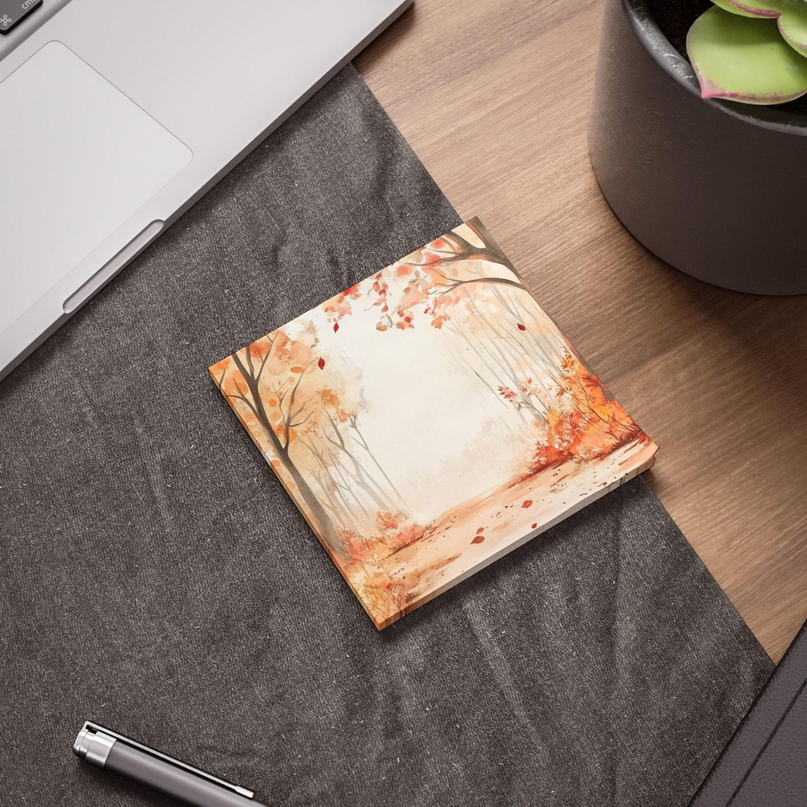 Autumn Trees Post-it® Note Pads - Designer - Sticky Notes, Falling ...
