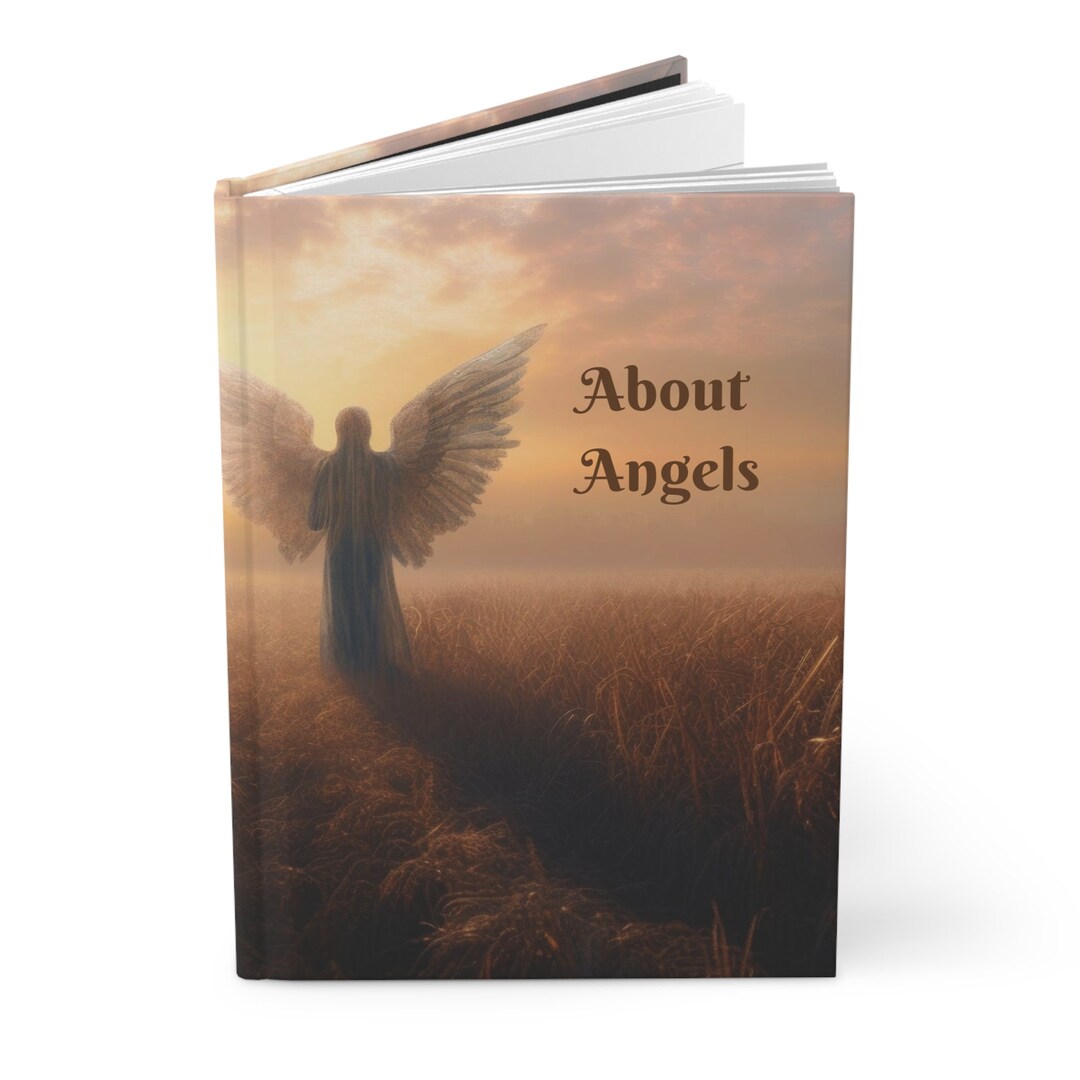 About Angels Journal Spiritual, Mystical Gift Hard Cover Notebook ...