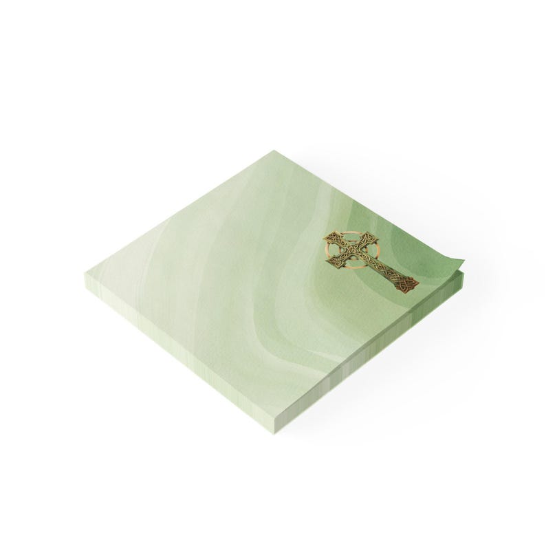 Celtic Cross Post-it® Note Pad - Designer - Watercolor Sticky Notes ...
