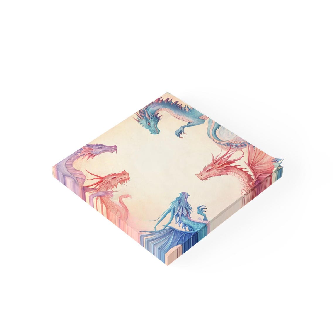 Dragons Post-it® Note Pad - Designer - Flight Drakes, Wing Horde ...