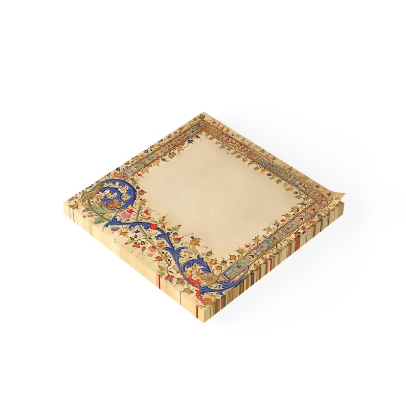 Medieval Post-it® Note Pads - Designer - Illuminated Manuscript ...
