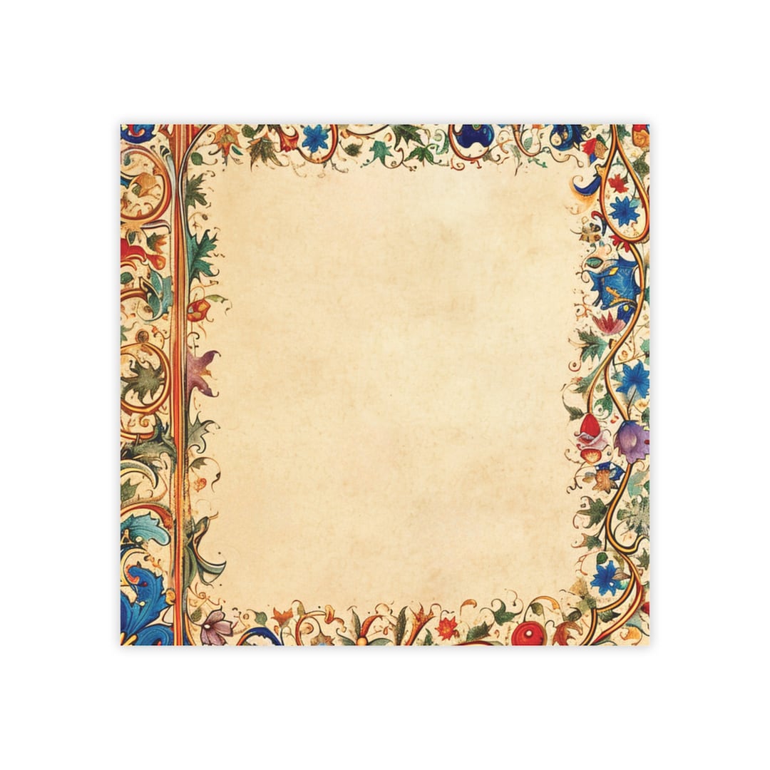 Medieval Vines Post-it® Note Pads - Designer - Sticky Notes ...
