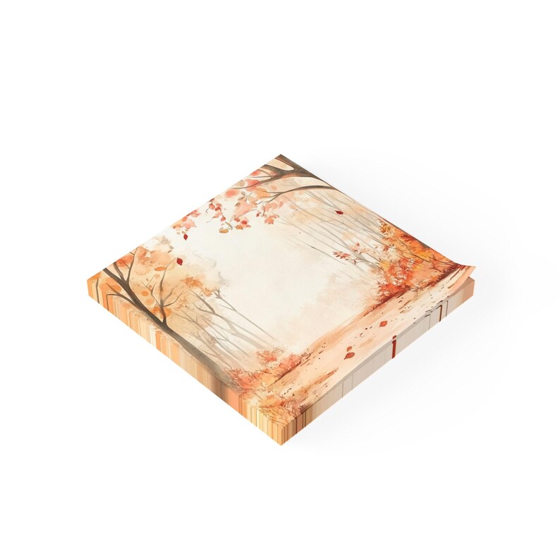 Autumn Trees Post-it® Note Pads - Designer - Sticky Notes, Falling ...