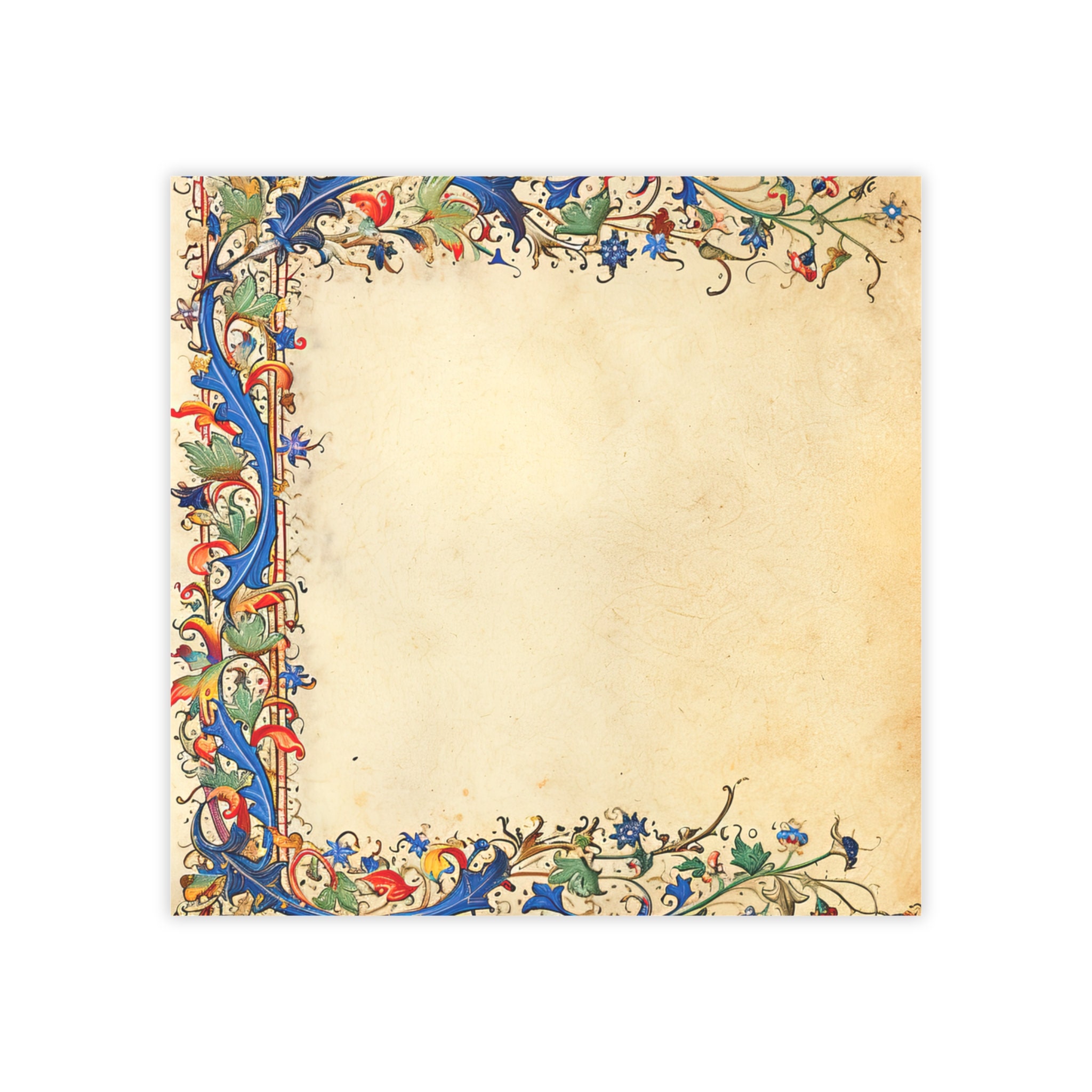 Medieval Post-it® Note Pads - Designer - Illuminated Manuscript ...