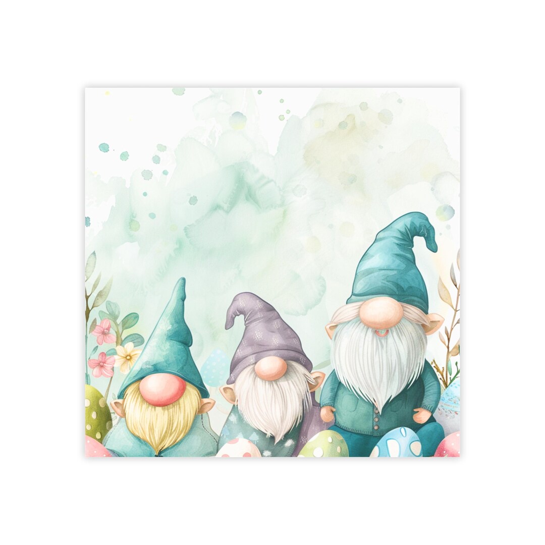 Gnomes Post-it® Note Pads Designer Fantasy Magic, Fairy Folk ...
