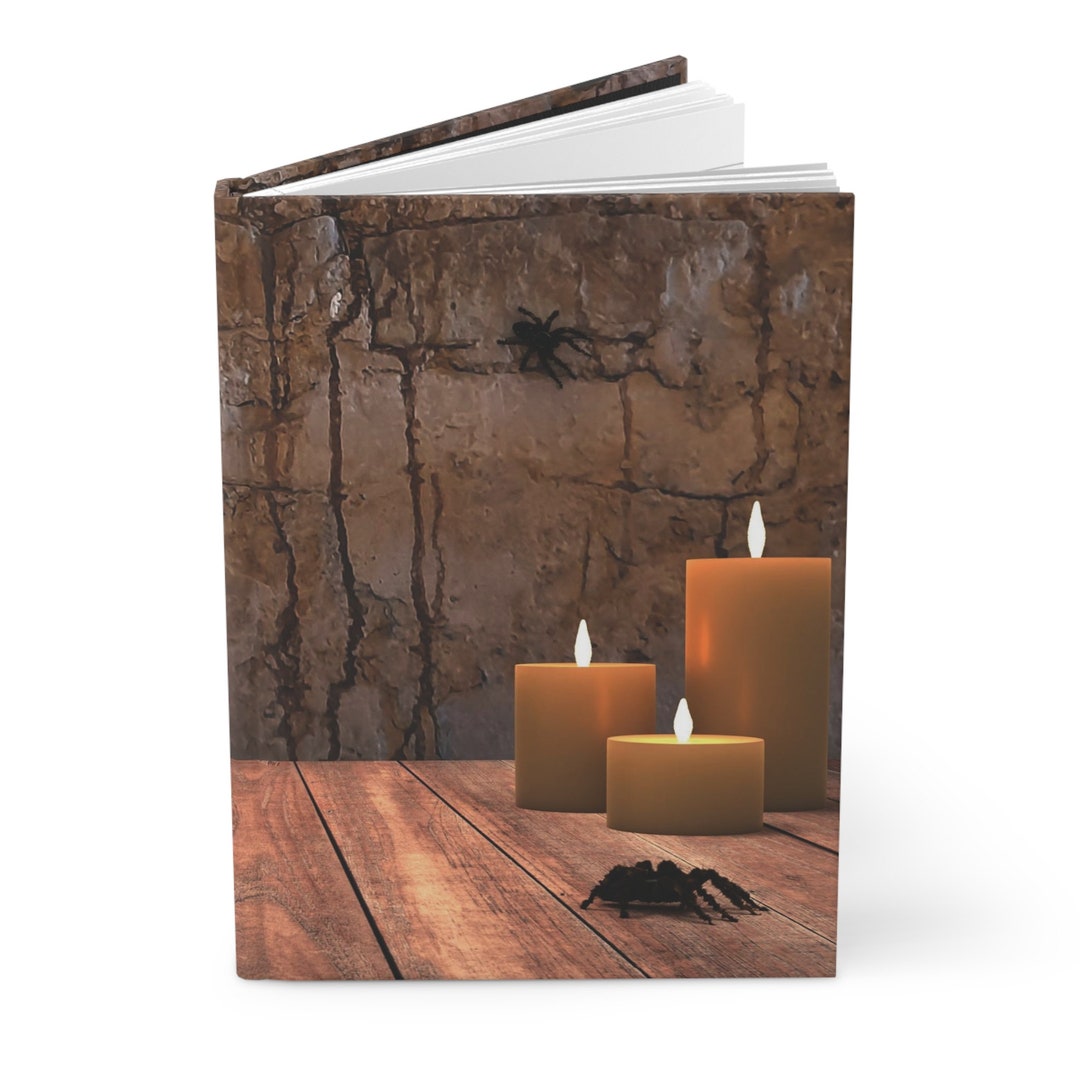 Spooky Journal, Hard Cover Notebook, Diary, Matte, 150 College Ruled ...