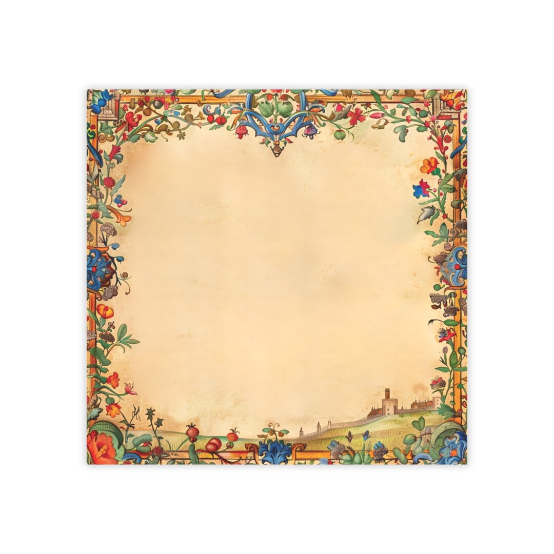 Medieval Walls Post-it® Note Pads - Designer - Sticky Notes ...