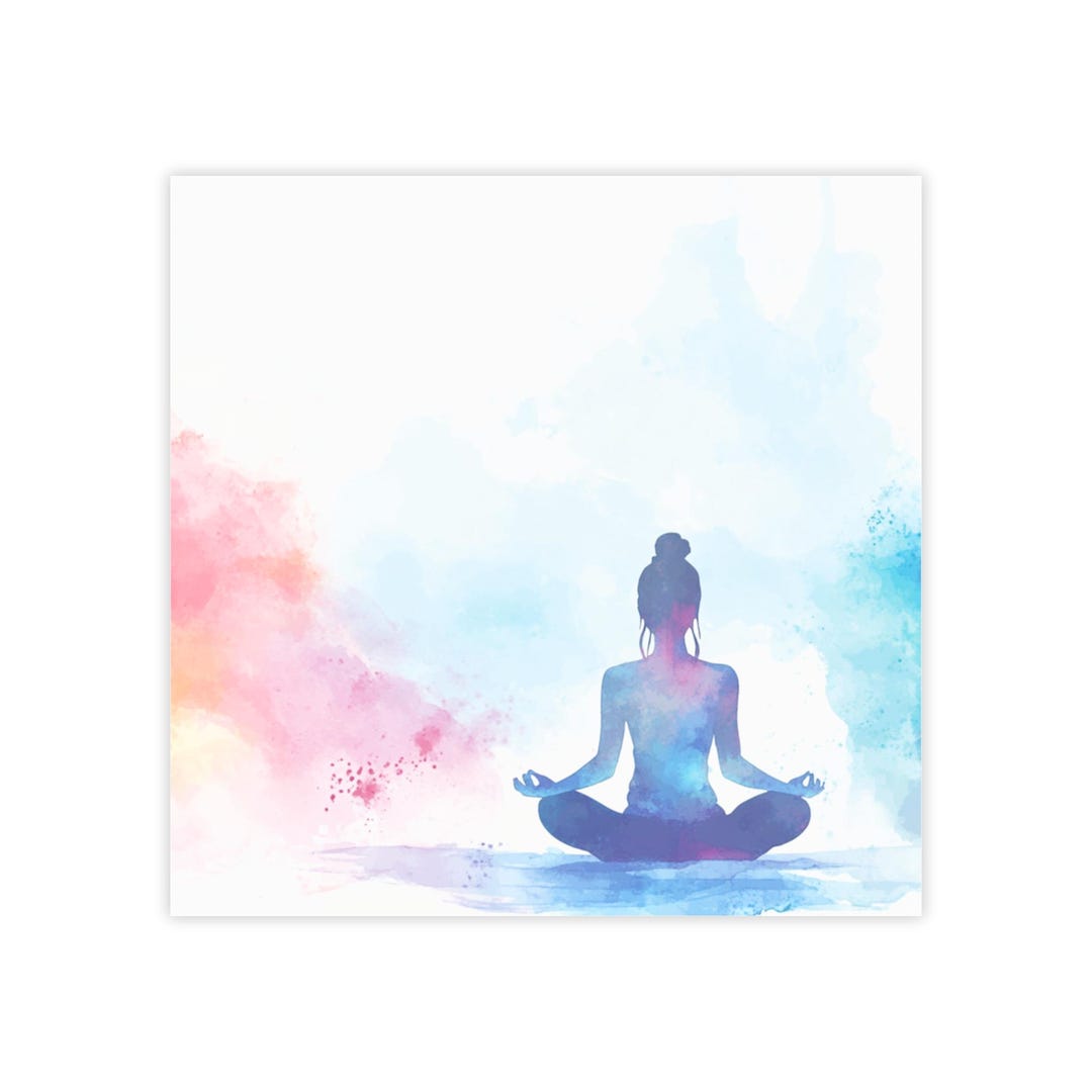 Yoga Time Post-it® Note Pads - Designer - Practice, Poses, Asana ...