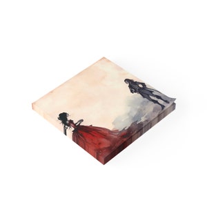 Lady in Red Post-it® Note Pads Designer Goth, Gothic Romance, Gentleman ...