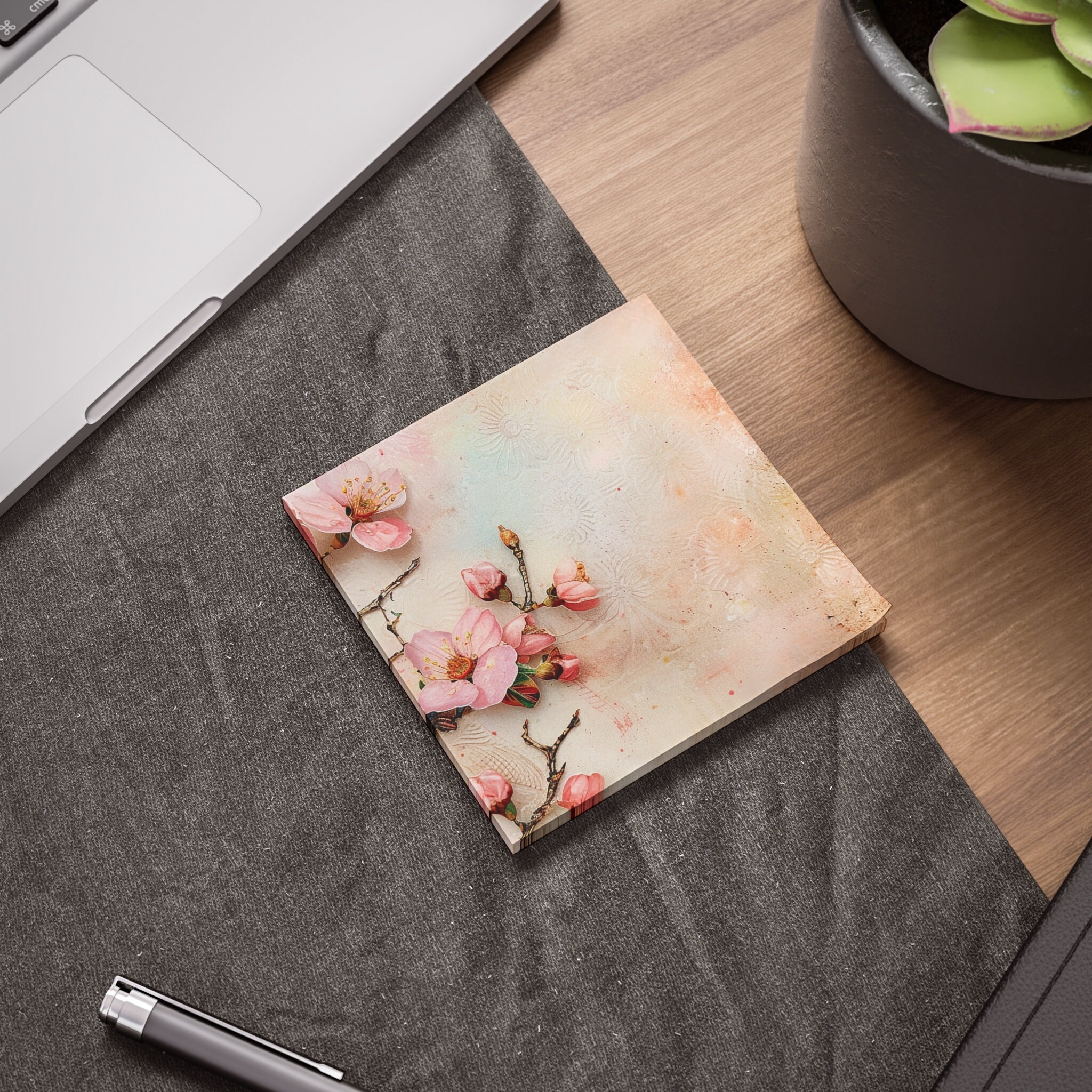 Cherry Blossoms Post-it® Note Pads Designer Sakura Sticky Notes, Gift ...