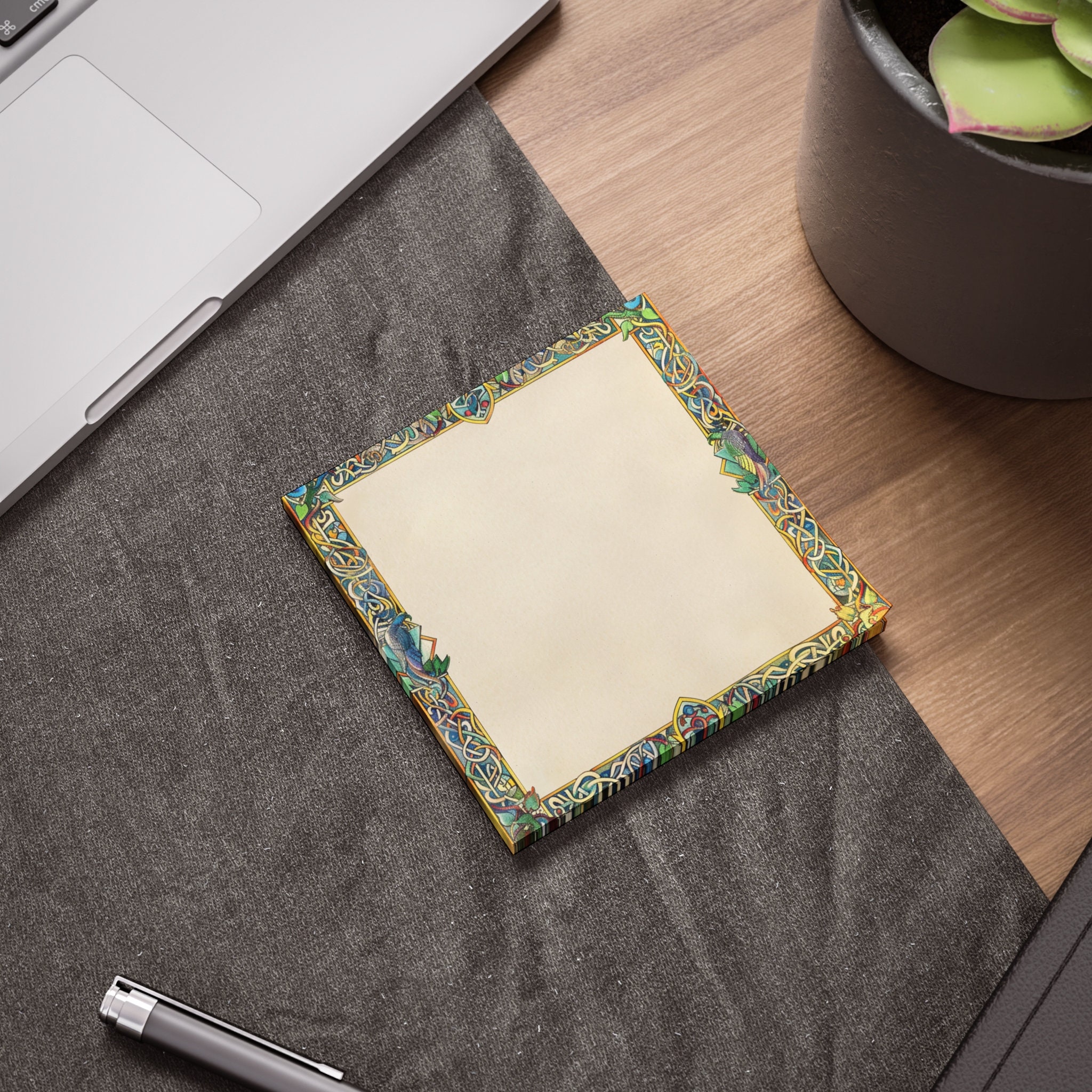 Celtic Medieval Post-it® Note Pads Designer Sticky Notes, Gift for ...