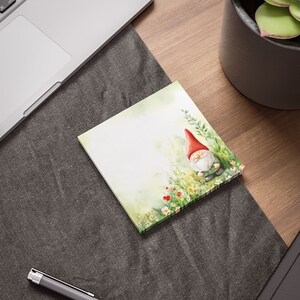 Gnome Post-it® Note Pads - Designer - Garden Sticky Notes, Fairy Elf ...