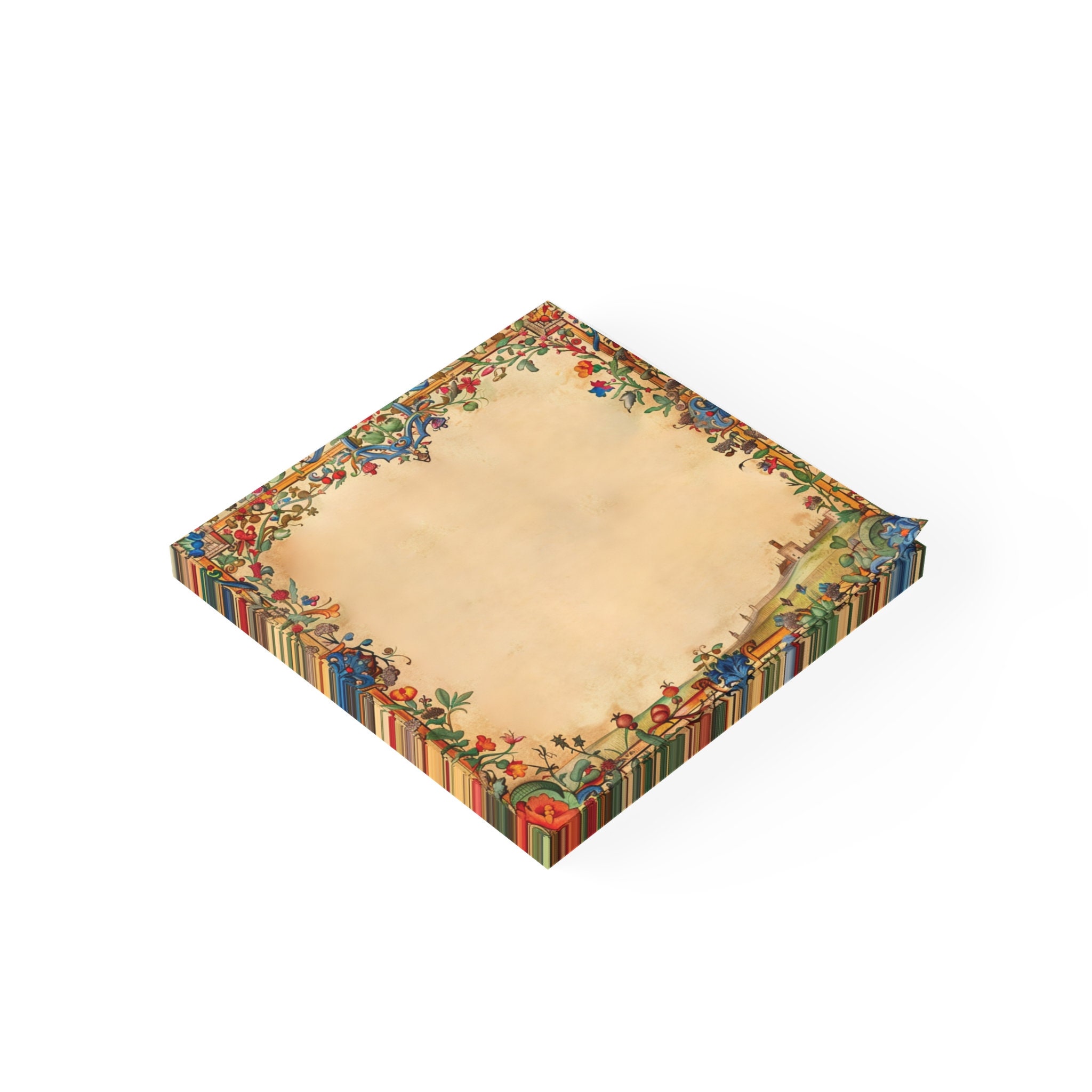 Medieval Walls Post-it® Note Pads Designer Sticky Notes, Illuminated ...