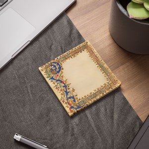 Medieval Post-it® Note Pads - Designer - Illuminated Manuscript ...